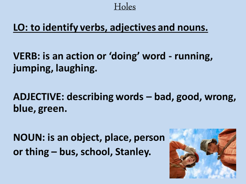 Holes - chapter 3 | Teaching Resources
