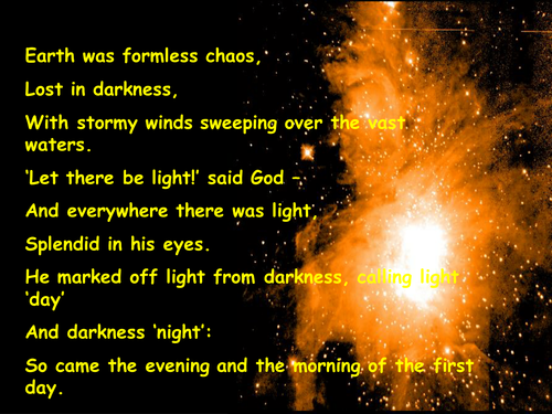 The Genesis Creation Story by matryoshkadoll - Teaching Resources - TES
