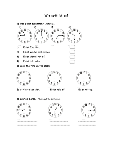 Secondary German teaching resources: School, education and the world of ...