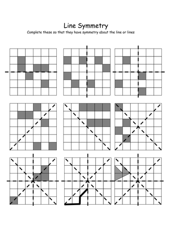 Line symmetry | Teaching Resources