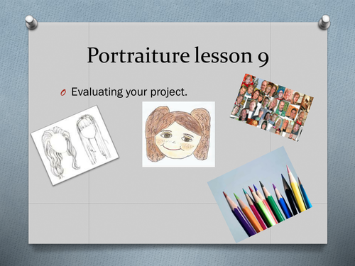 PORTRAITURE PROJECT YEAR 7 | Teaching Resources
