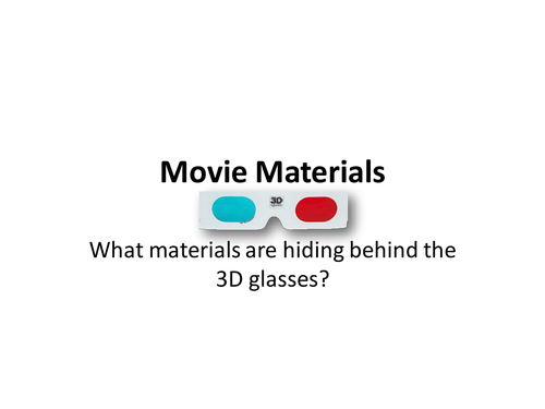 Movie Materials | Teaching Resources