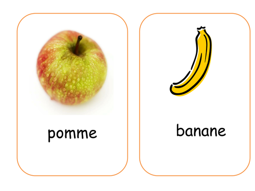 Fruit in French by cathyve - Teaching Resources - TES