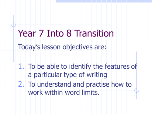 Writing To Explain / Reading Texts Lesson 1 | Teaching Resources