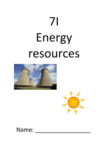 7I energy resources unit for SEN | Teaching Resources