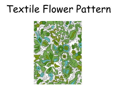 DT textile pattern | Teaching Resources