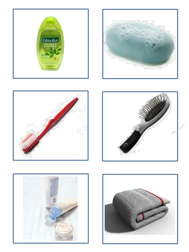 Matching - Personal Hygien | Teaching Resources