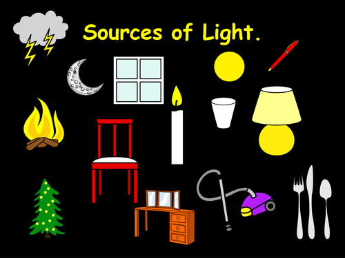 Sources of light | Teaching Resources Sources of light | Teaching Resources