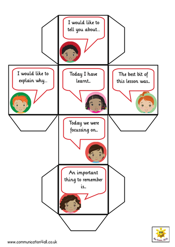 Discussion Cubes by bevevans22 - Teaching Resources - Tes
