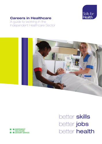 Careers in Healthcare | Teaching Resources