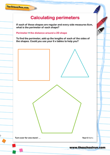 Calculating perimeters | Teaching Resources