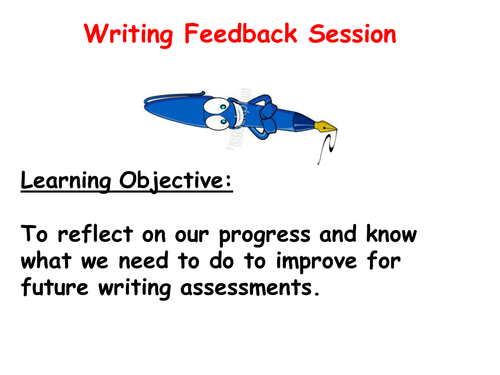 Writing Persuasively - Feedback to Improve | Teaching Resources