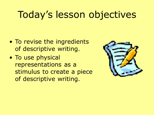 Football match - Descriptive Writing Full lesson | Teaching Resources