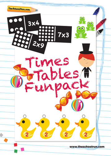 Times tables funpack by - UK Teaching Resources - TES