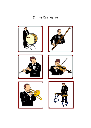 In the Orchestra | Teaching Resources