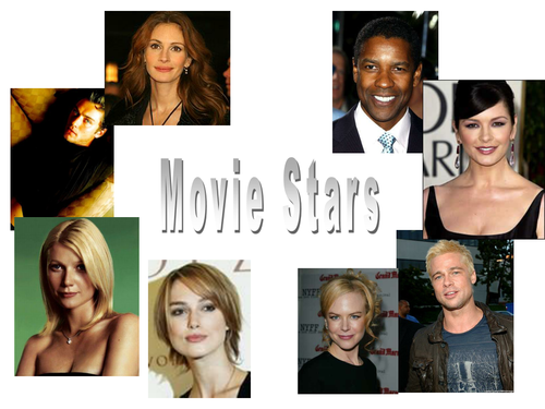 MovieStars - Full Leson PP and task | Teaching Resources