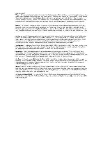 Twelfth Night SOW KS3 Full Lesson Resources | Teaching Resources Twelfth Night SOW KS3 Full Lesson Resources | Teaching Resources
