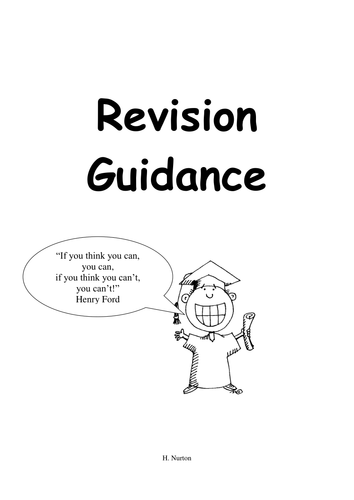 Revision Techniques | Teaching Resources Revision Techniques | Teaching Resources