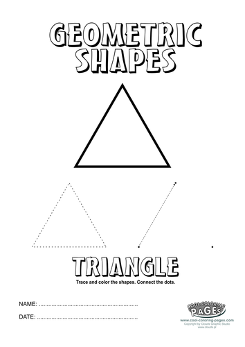 Geometric shapes: Triangle | Teaching Resources