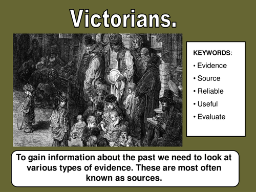 Source Skills - The Victorians | Teaching Resources