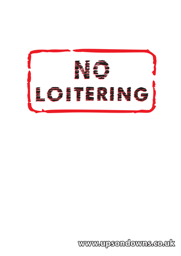 No Loitering Poster | Teaching Resources