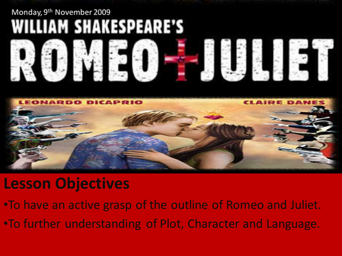 Romeo & Juliet by Shakespeare: The Film Trailer | Teaching Resources
