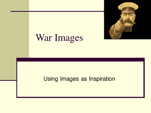 Images of War - Descriptive Writing | Teaching Resources