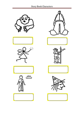 Story Book Characters | Teaching Resources