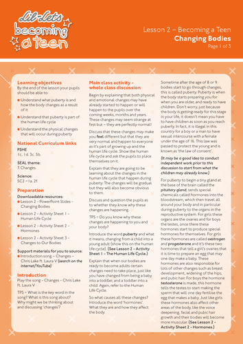 Changes to the Body Worksheet by MrMacPE - Teaching Resources - TES