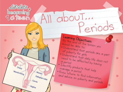 Becoming a Teen: All About...Periods | Teaching Resources