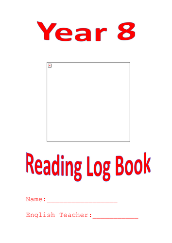 Year 8 Reading Log Book | Teaching Resources