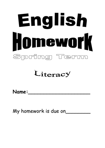 Homework Booklet Year 8 Level 3-4 | Teaching Resources