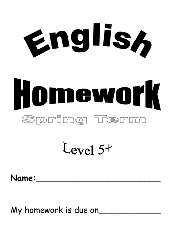 Homework Booklet Year 8 Level 5 and above | Teaching Resources