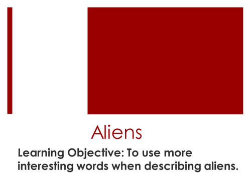 Science Fiction and Fantasy Lesson 2 | Teaching Resources