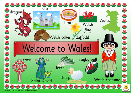 Welsh Culture Word Mats | Teaching Resources