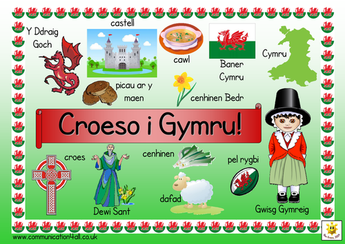 Welsh language word mats by bevevans22 - Teaching Resources - Tes