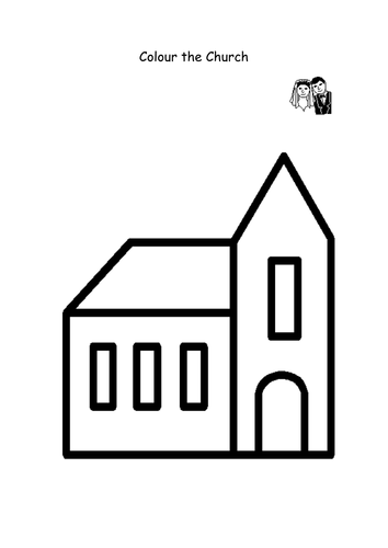 Colour the church | Teaching Resources