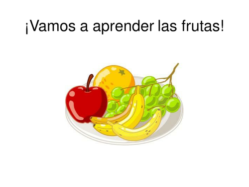 Presentation of Very Hungry Caterpillar fruits | Teaching Resources