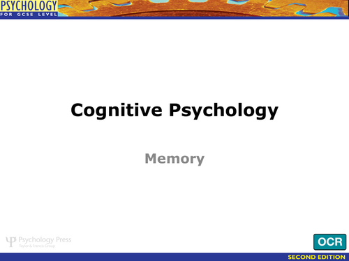Psychology Full lesson Powerpoint - Memory | Teaching Resources