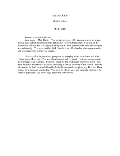 sentence and punctuation - the innocent wksheet | Teaching Resources