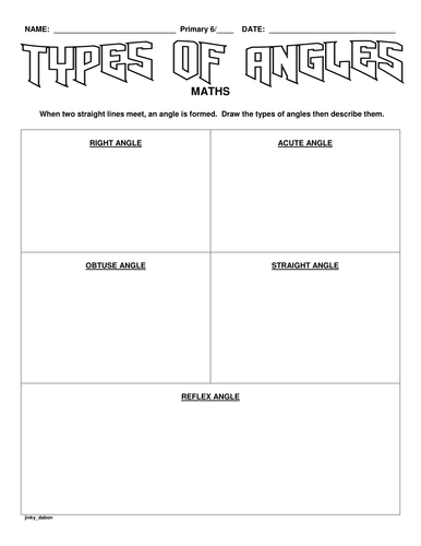 KS2 Types of Angles | Teaching Resources KS2 Types of Angles | Teaching Resources