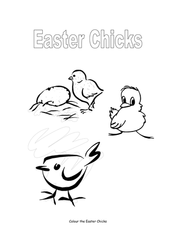 Easter Chicks | Teaching Resources