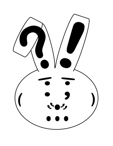 PUNCTUATION BUNNY | Teaching Resources