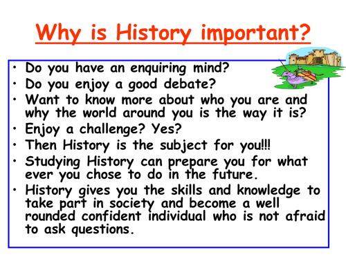 Introduction To Key Stage 3 History Lesson | Teaching Resources