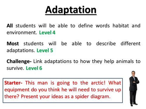 Adaptation | Teaching Resources