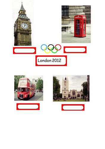 London Landmark Labels | Teaching Resources