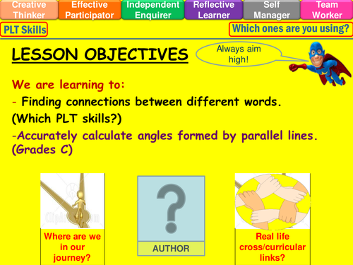 Angles on parallel lines differentiated lesson by - UK Teaching ... Angles on parallel lines differentiated lesson by - UK Teaching ...
