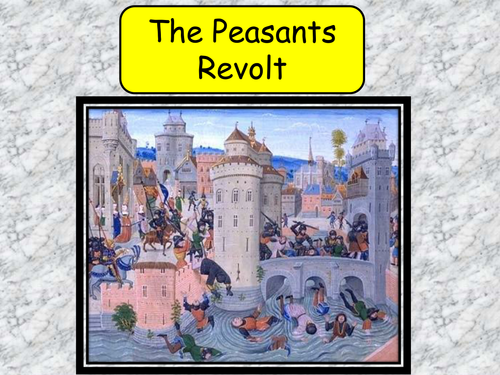 Events of the Peasants Revolt | Teaching Resources
