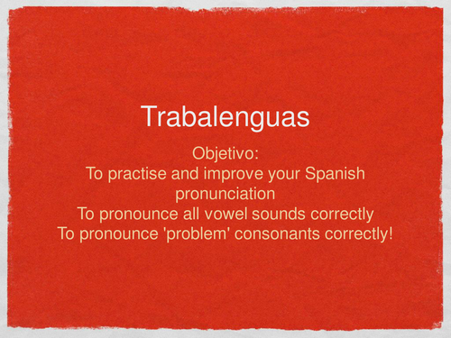 Spanish pronunciation guide | Teaching Resources