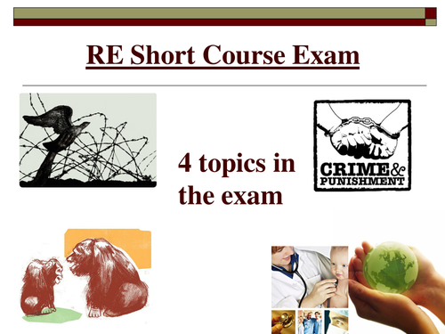 Exam tips for Edexcel short course Rel and Society | Teaching Resources